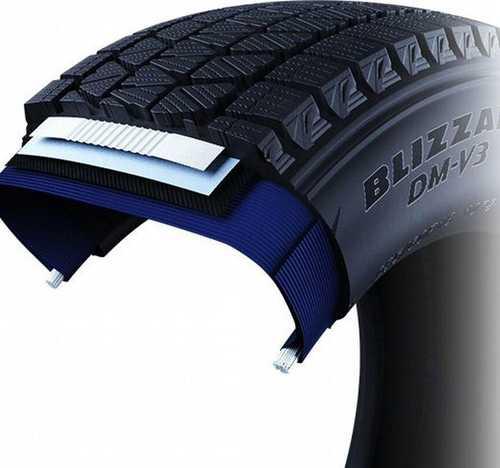 Bridgestone Blizzak DM-V3 245/45 R20 и 275/40 R20 107T