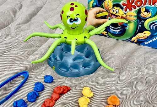 Осьминог жоли настольная игра полный комплект