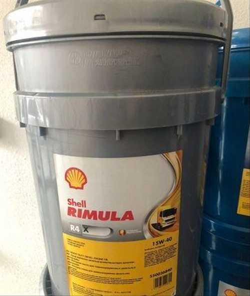 Shell Rimula R4X 15W40 и R5E 10W40 масло моторное