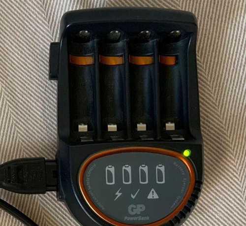 Зарядное устройство для батареек GP PowerBank