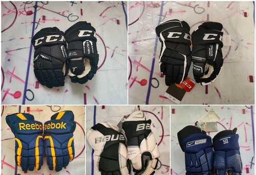 Хоккейные перчатки размер 13 14 15