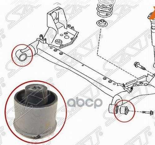 Сайлентблок Mazda Demio 07-14 / 2 07-15