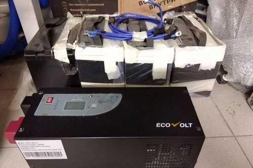 Ипб Ecovolt 3024 pro c и аккумуляторные батареи