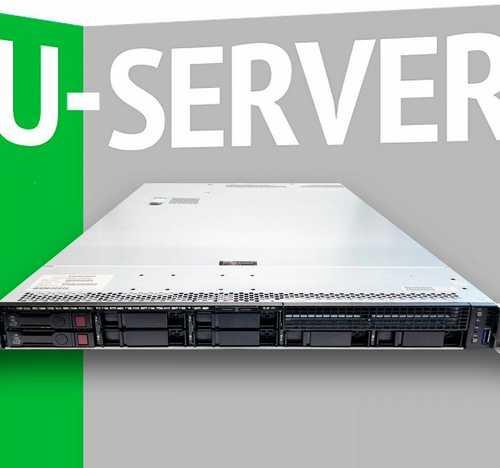 Сервер HP DL360 G9 8S P440ar 530FLR 2*500W платформа HPE ProLiant DL360 Gen9 8SFF 1U Б/У