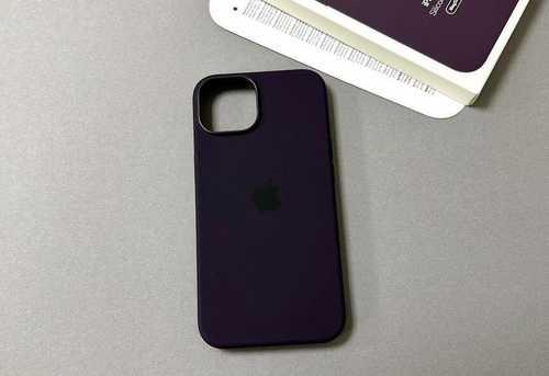 Чехол на iPhone 14 Silicone Case Elderberry