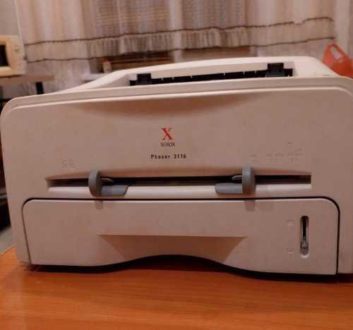 Принтер лазерный xerox phaser 3116