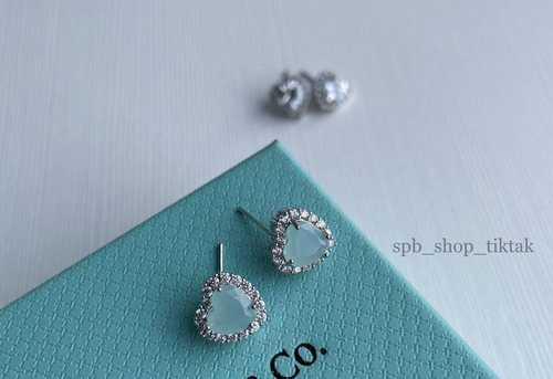 Tiffany & CO серьги гвоздик