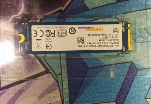 SSD диск Phison nvme m.2 256Gb