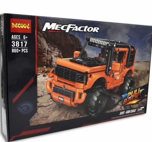 Конструктор Decool 3817 MecFactor Внедорожник с ин