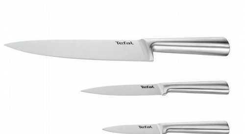 Набор ножей Tefal Expertise 3шт новые запечатанные
