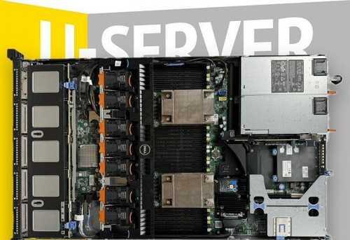 Сервер для 1С Dell R630 10SFF 2*73v4 128G H730pm 2