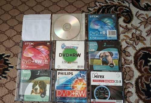 Диски DVD+R и DVD+RW и CD-R 4,7 Гб
