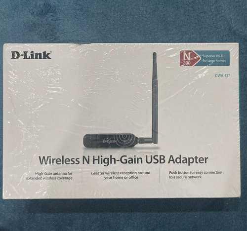 Wifi адаптер D-Link DWA 137