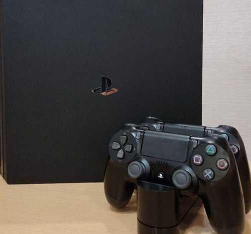 Sony PS4 Pro+ 2 геймпада + много игр