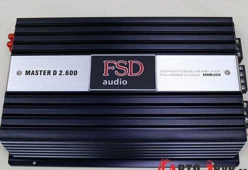 2-канальный усилитель FSD master D2.600