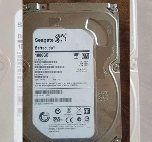 Hdd 1 tb Seagate