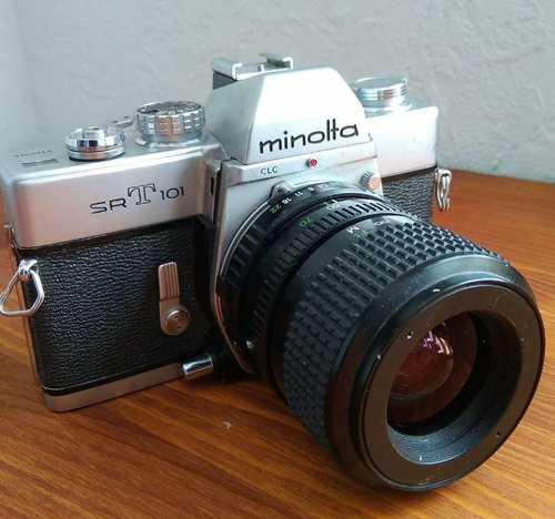 Пленочный фотоаппарат Minolta SRT 101