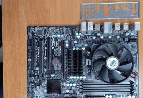 Материнская плата с процессором Asrock 970 Pro 3