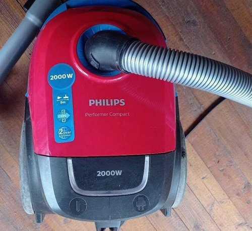 Пылесос philips performer compact