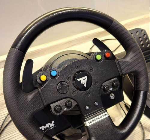 Игровой руль thrustmaster tmx