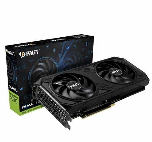 Видеокарта Palit nvidia GeForce RTX 4070 Dual OC