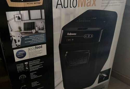 Уничтожитель бумаг Fellowes AutoMax 150C черный