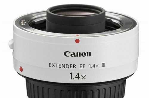 Телеконвертер Canon Extender EF 1.4x III (NEW)