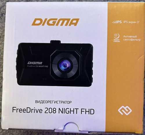 Видеорегистратор digma freedrive 208 Night FHD