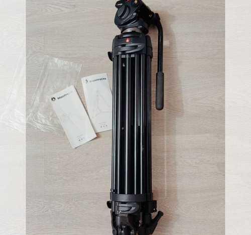 Видео штатив manfrotto 546gb + голова 501hdv