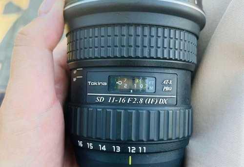 Tokina AT-X 11-16mm f/2.8 Pro DX Nikon