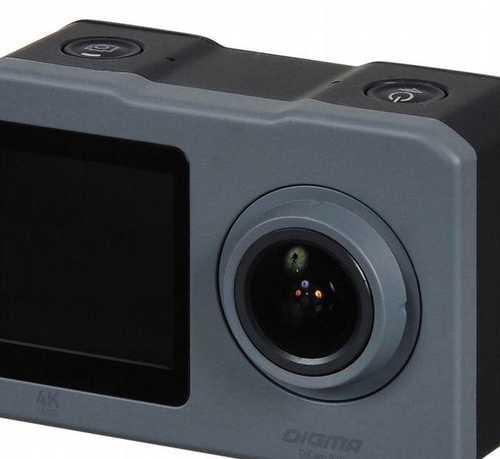Видеокамера экшн Digma DiCam 520 Grey