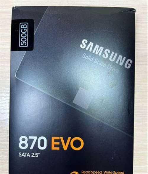 Ssd диск Samsung 1Tb SATA 2.5" 870EVO MZ-77E1T0B