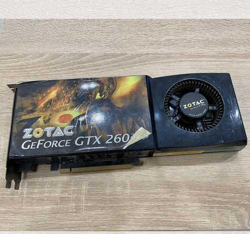 Видеокарта Zotac GeForce GTX 260