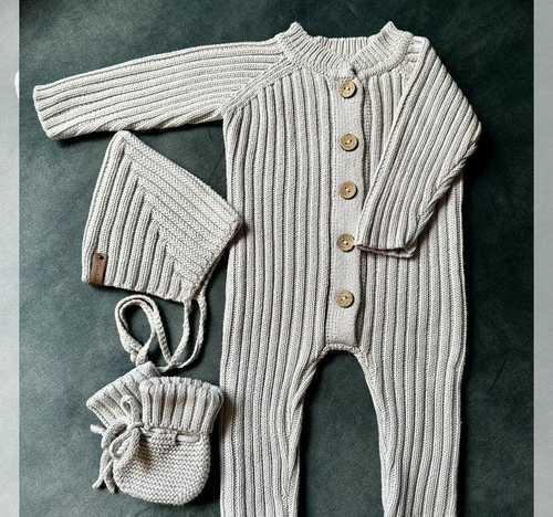 Комплект вязаный Mimibaby 68 74 см