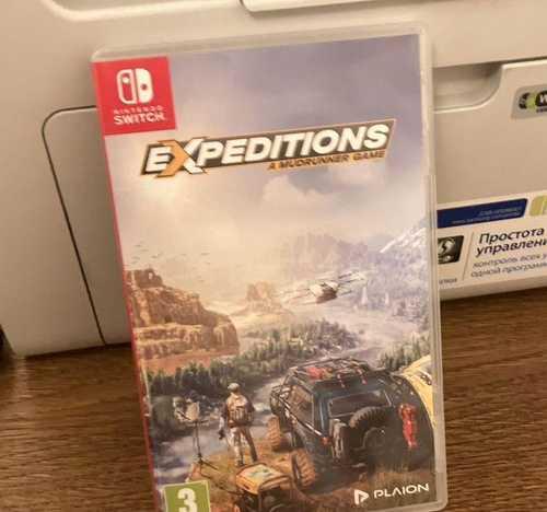 Expeditions A mudrunner game для Nintendo switch