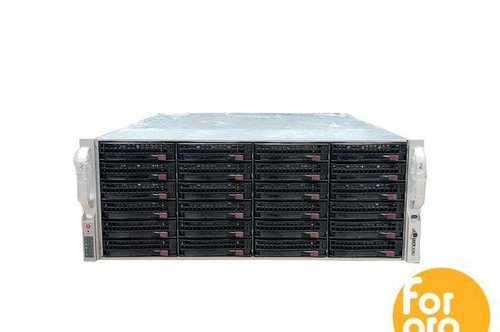 Сервер Supermicro 846 24LFF 2xE5-2680 80GB
