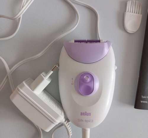 Эпилятор новый braun silk epil 3