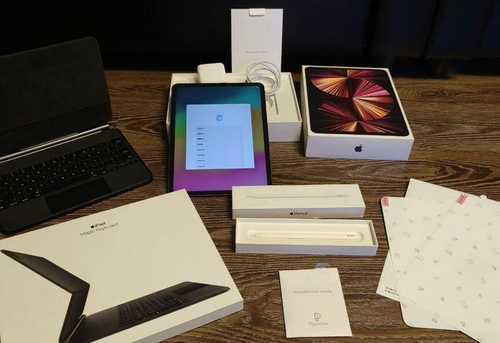 iPad pro 11 m1 512gb, keyboard,pencil, pitaka case