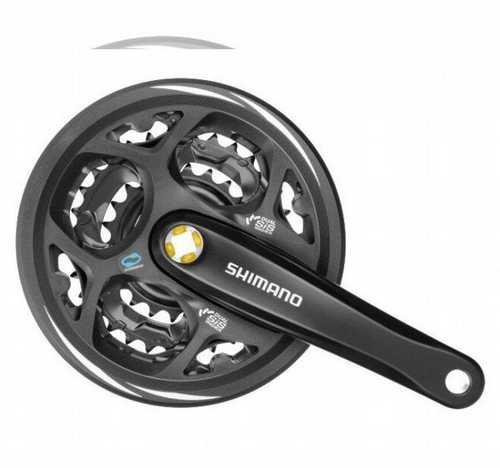 Система шатунов Shimano Altus M311, 170 мм, под кв