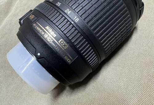 Nikon dx af-s nikkor 18-105 mm 1:3.5-5.6g ed