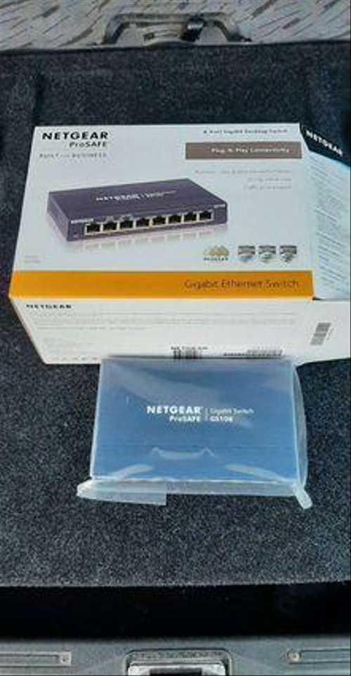 Коммутатор netgear GS108