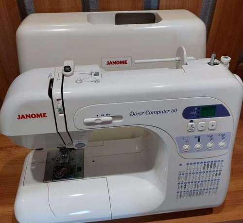 Швейная машина Janome Dekor computer 50