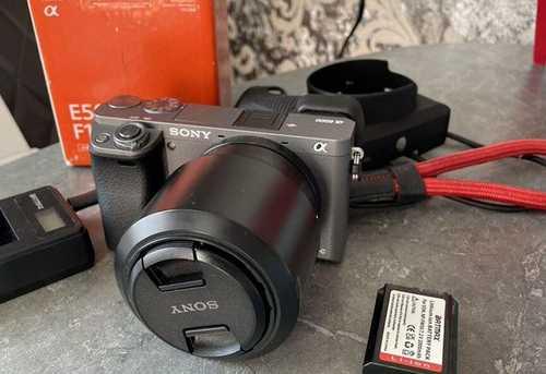 Sony alpha ilce 6000 + объектив Sony 50mm f/1.8