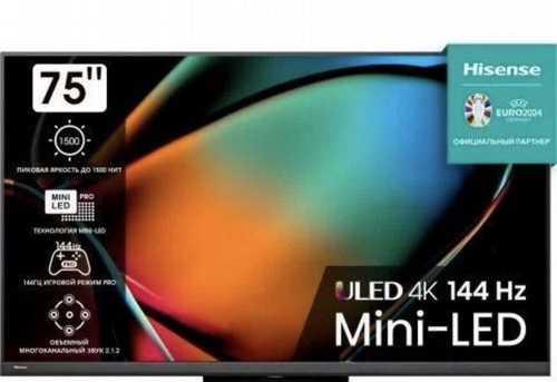 Телевизор MiniLed Hisense 75U8KQ 2023 чек/гарантия