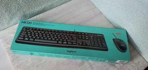 Клавиатура проводная Logitech Desktop MK120