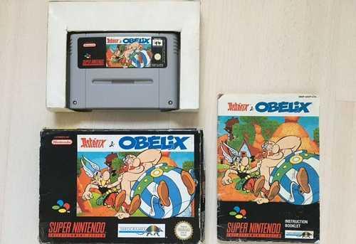 Картридж Asterix & Obelix для Super Nintendo