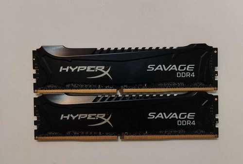 Оперативная память Ddr4 16 Gb HyperX Savage