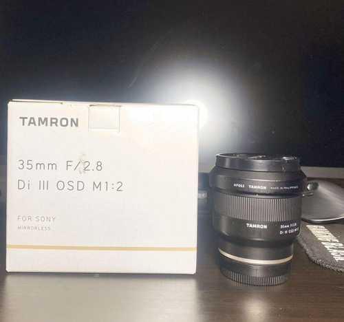 Tamron 35 mm 2.8 sony e