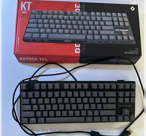 Клавиатура RED square keyrox tkl