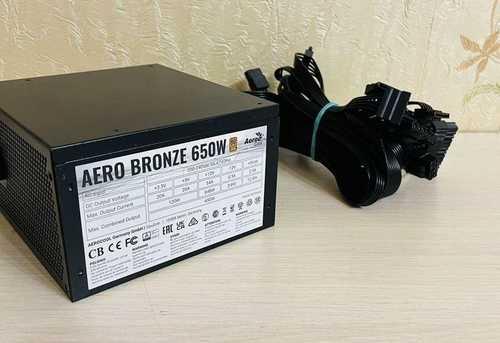 Блок питания AeroCool Aero Bronze 650W